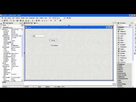 Delphi 2010 Tutorial 1 Getting Started YouTube
