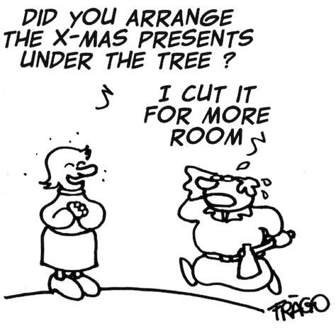 Christmas Tree By Fragocomics Media And Culture Cartoon Toonpool