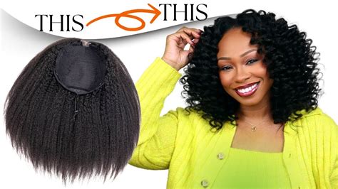 All In One Wig Half Wig Drawstring Wig Drawstring Lace Wig Glueless