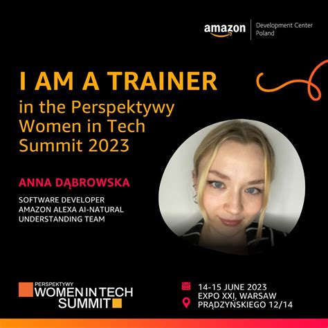 Womenintechsummit Amazondevpl Perspektywywomenintechsummit2023 Amazon Alexa Aws Ring