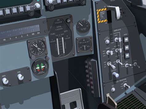 F 14d Cockpit 3d Model