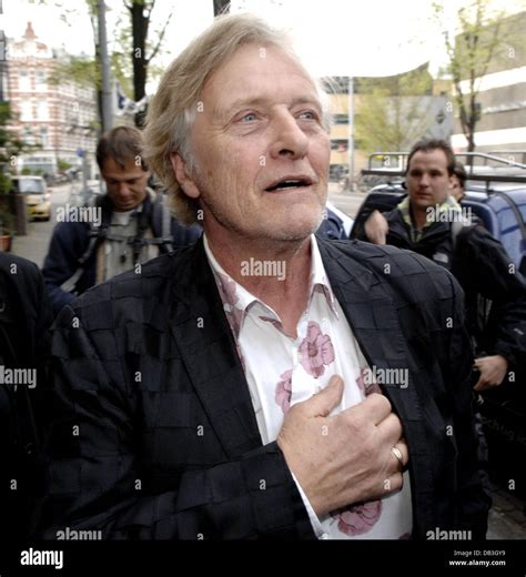 Dutch Actor Rutger Hauer Chats To The Press Before He Recieves The Imagine Career Achievement
