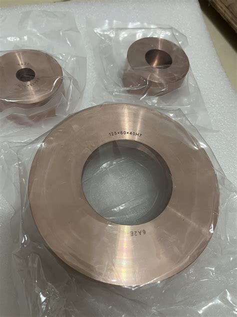 Tungsten Copper Wcu Electrode Erosion Wheel For Pcd Tools