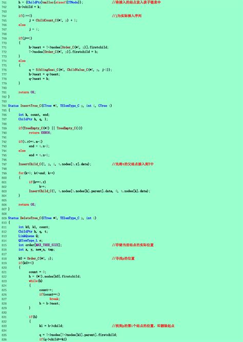 6 6 树的孩子链表带双亲存储表示法 树和二叉树 第6章 《数据结构》课本源码 严蔚敏吴伟民版 康建伟 博客园