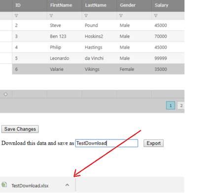 Data Binding And Crud Operations In Asp Net Webdatagrid
