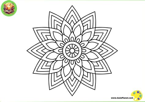 Mandalas Para Niños Para Colorear Descarga Gratis