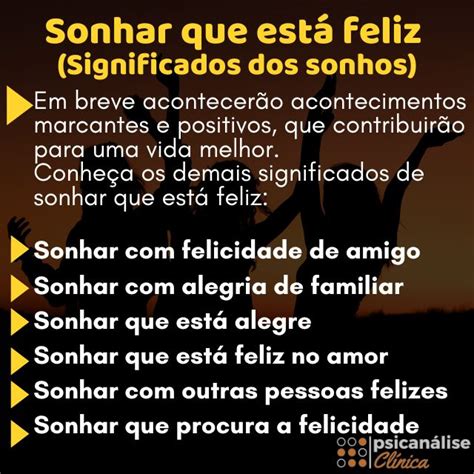 Sonhar Que Está Feliz E Com Muita Alegria Psicanálise Clínica