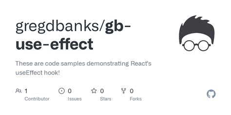 GitHub Gregdbanks Gb Use Effect These Are Code Samples Demonstrating React S UseEffect Hook
