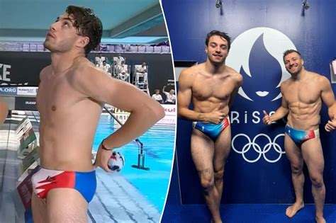 Olympics Fans Cant Stop Looking At French Divers Revealing Swimsuit