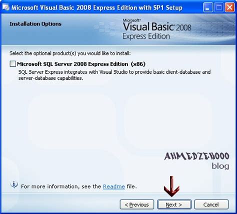 Ahmedzekooo تحميل فيجوال بيسك دوت نت Visual Basic 2008 Express Edition