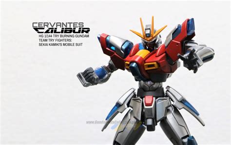 Painted Build Hgbf 1144 Try Burning Gundam