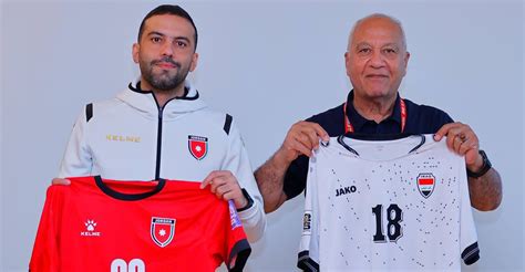 المنتخب العراقي بالطقم الأبيض في مواجهة الأردن شفق نيوز