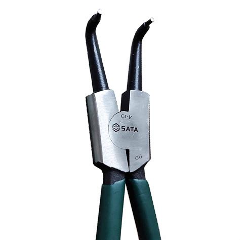 Alicate Trava Externo Curvo 7 Para Anéis Polegadas Sata Parafusos E Ferramentas Especiais