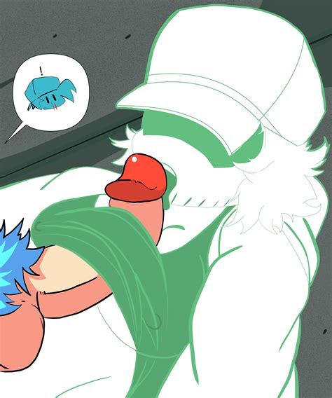 Rule 34 Amogus Blue Hair Blurygul Boyfriend Friday Night Funkin