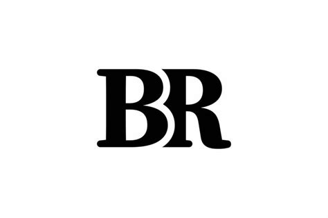 Br Logo Design Vector Temploate 3702086
