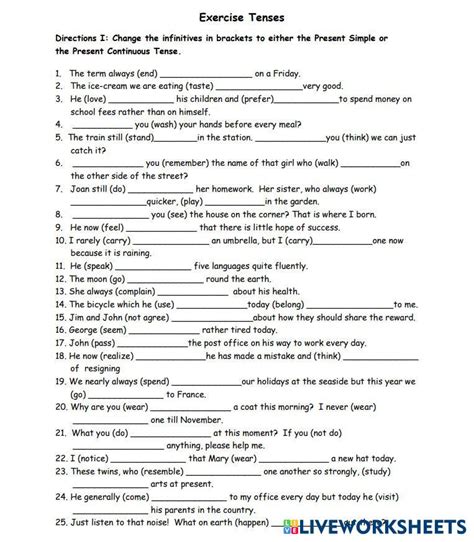 Present Sim And… Free Interactive Worksheets 7713616