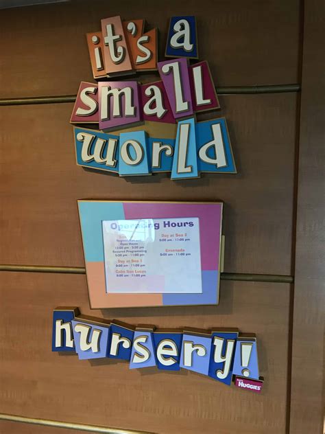 Disney Wonder Its A Small World Nursery Back To The Mouse