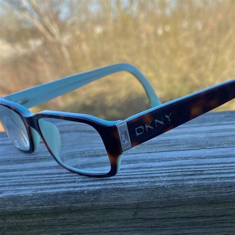 Dkny Accessories Dkny Glasses Frames Light Blue Tortoise 57 135