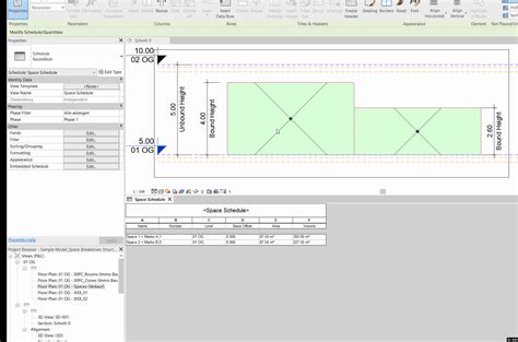 What Parameter Shows The Actual Height Of A Space Or Room Autodesk
