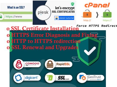 Free Ssl Certificate Installed And Fix Error Upwork