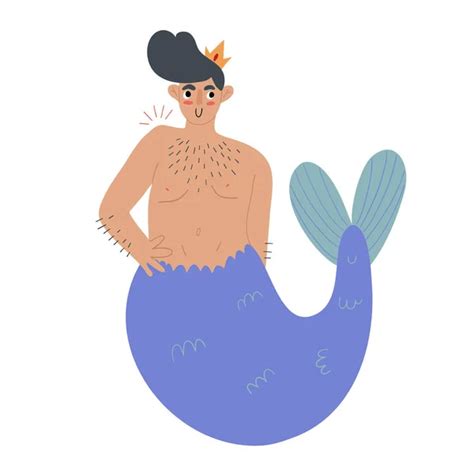 51769853 Merman Vector Images Depositphotos