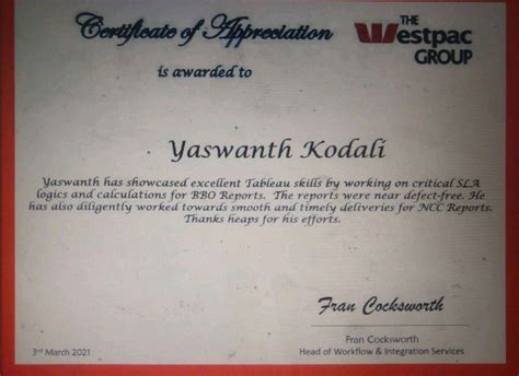 Yaswanth Kodali On Linkedin 🎖 Honors And Awards