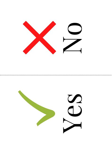 Yes Or No Choice Board Visual For Special Needs Free Pdf — Everyday Homeschooler