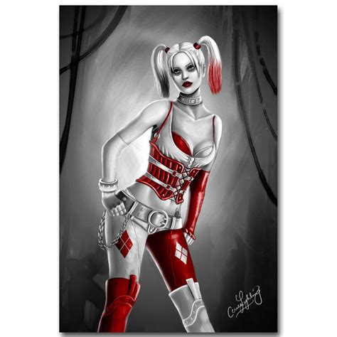 Harley Quinn Batman Arkham City Origins Game Poster 32x24