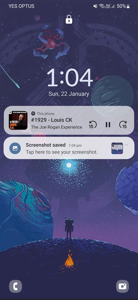 Spotify Lock Screen R S22ultra