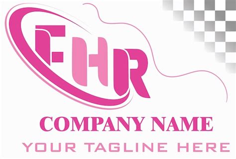 Premium Vector Fhr Letter Logo Design