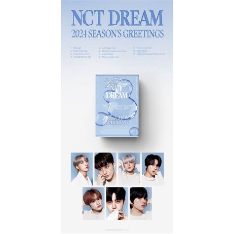 現貨在台 NCT DREAM 2024年曆 拆售 阿拉丁特典閃卡 夢隊 渽民 帝努 馬克 志晟 楷燦 仁俊 辰樂 蝦皮購物