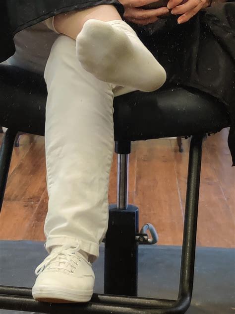 White Cuffed Socks With Keds Rthesockdrawer