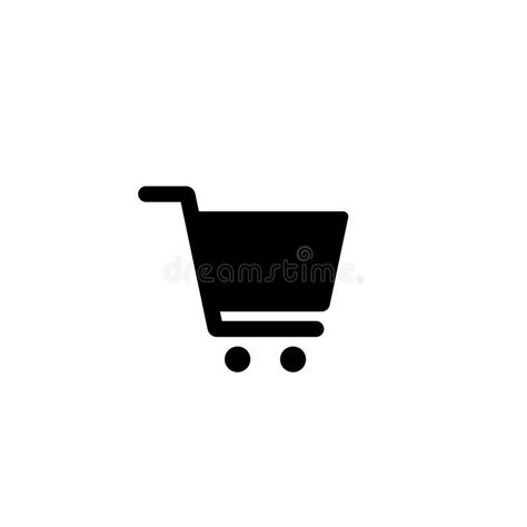 Vectores De Icono Del Carro De La Compra Al Estilo De Moda Ilustración