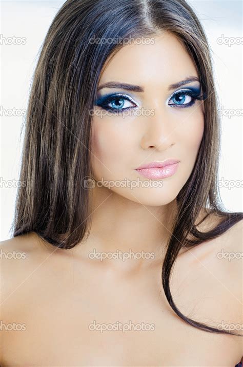 Sexy Blue Eyes Stock Photo Claudiophotography