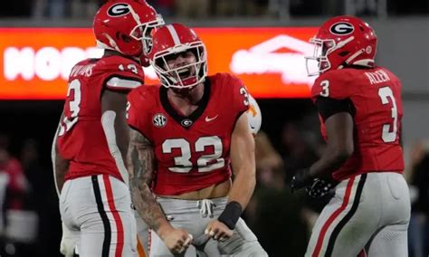 Georgias Sack Leader Declares For 2025 Nfl Draft