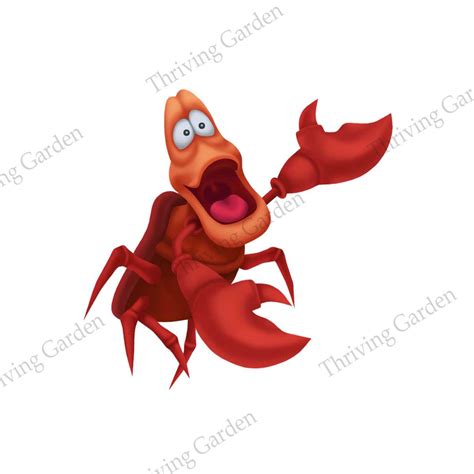 Sebastian King Hermit Crab Disney Crab Png Inspire Uplift