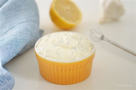 Dill Aioli With Lemon Garlic And Mayo Finding Zest