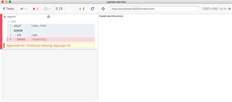 Need Better Errors For Rejected Promises From The App Code · Issue 5148 · Cypress Iocypress