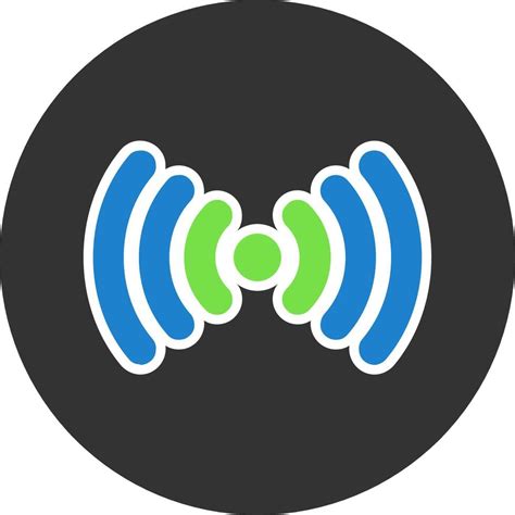 Signal Flat Grey Circle Style Icon 54469353 Vector Art At Vecteezy