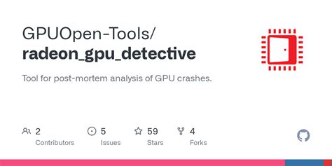 Github Gpuopen Toolsradeongpudetective Tool For Post Mortem Analysis Of Gpu Crashes