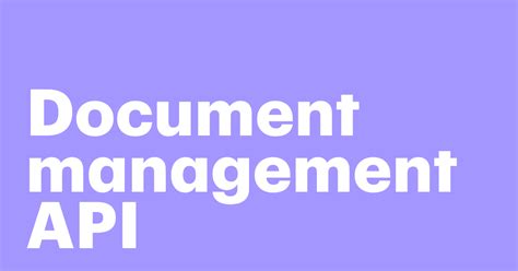Document Management Api Pandadoc