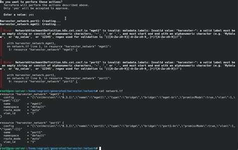 Bug Exported Tf From Terraformer Unable To Apply On Another Cluster · Issue 2958 · Harvester