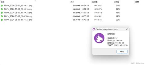 使用 Caesium Image Compressor 进行无损图片压缩 Csdn博客