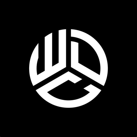 Wdc Letter Logo Design On Black Background Wdc Creative Initials Letter Logo Concept Wdc