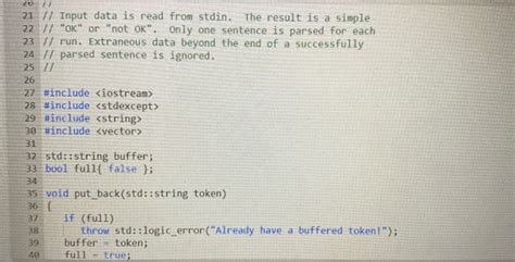 Solved In This Lab You Will Extend The Sentence Parser We