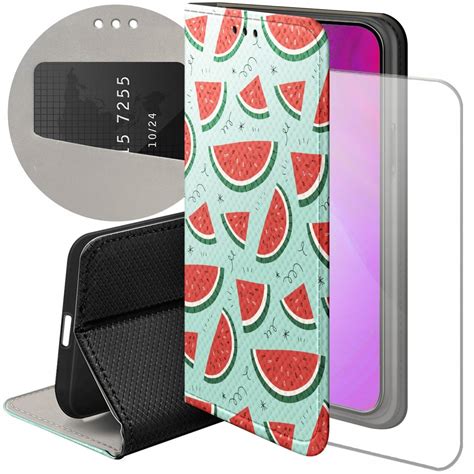 ETUI Z KLAPKĄ DO XIAOMI REDMI NOTE G WZORY OWOCE ARBUZ ANANAS CYTRYNY Xiaomi Sklep EMPIK COM