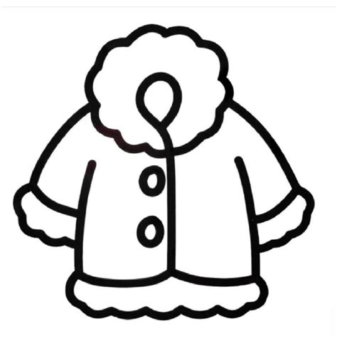 冬天和夏天衣服简笔画图片可打印简单（共16张） 简笔画图片大全