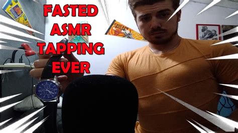 Fastest Asmr Tapping Ever Asmr EspaÑol Youtube