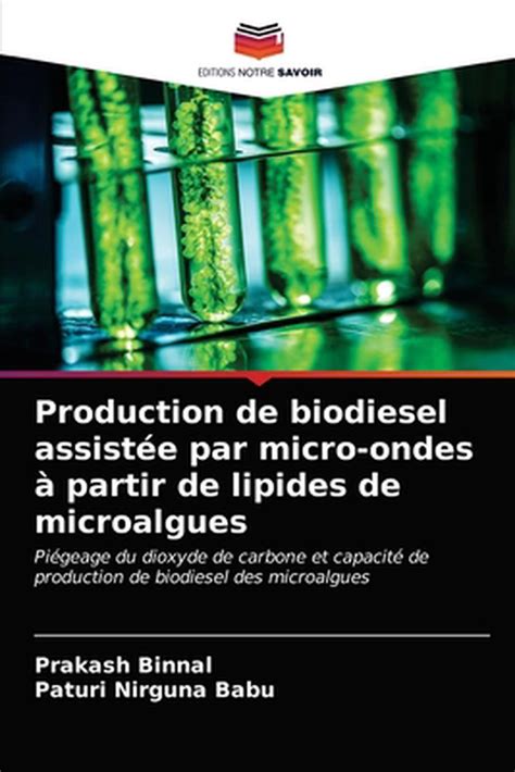 Production De Biodiesel Assiste Par Micro Ondes Partir De Lipides De