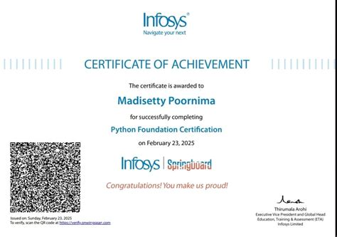Python Infosysspringboard Learning Coding Programming
